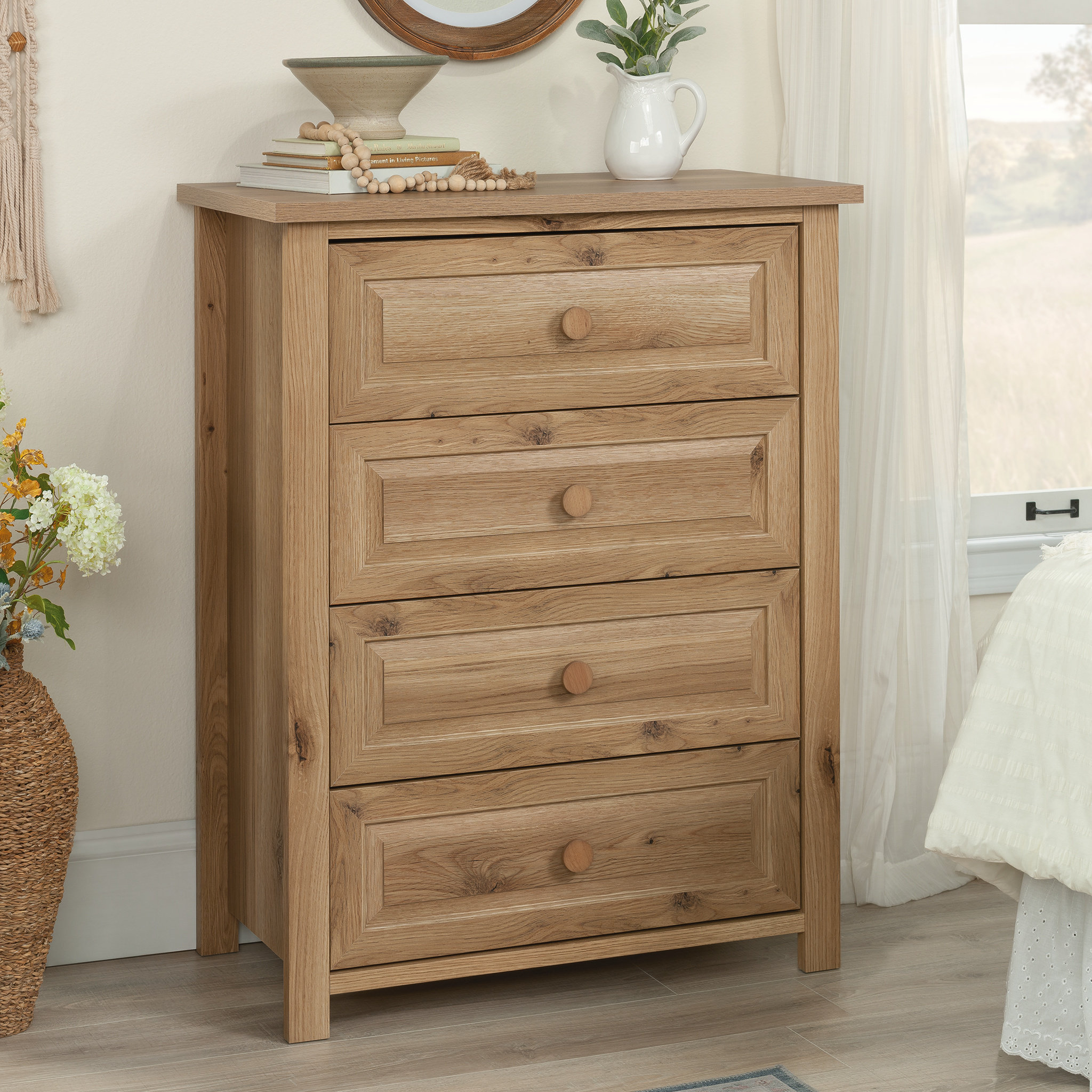 Millwood Pines Cashan 4-Drawer Chest | Wayfair