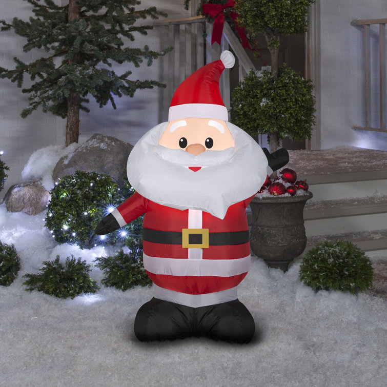 Gemmy Industries Airblown-Santa-SM - Wayfair Canada