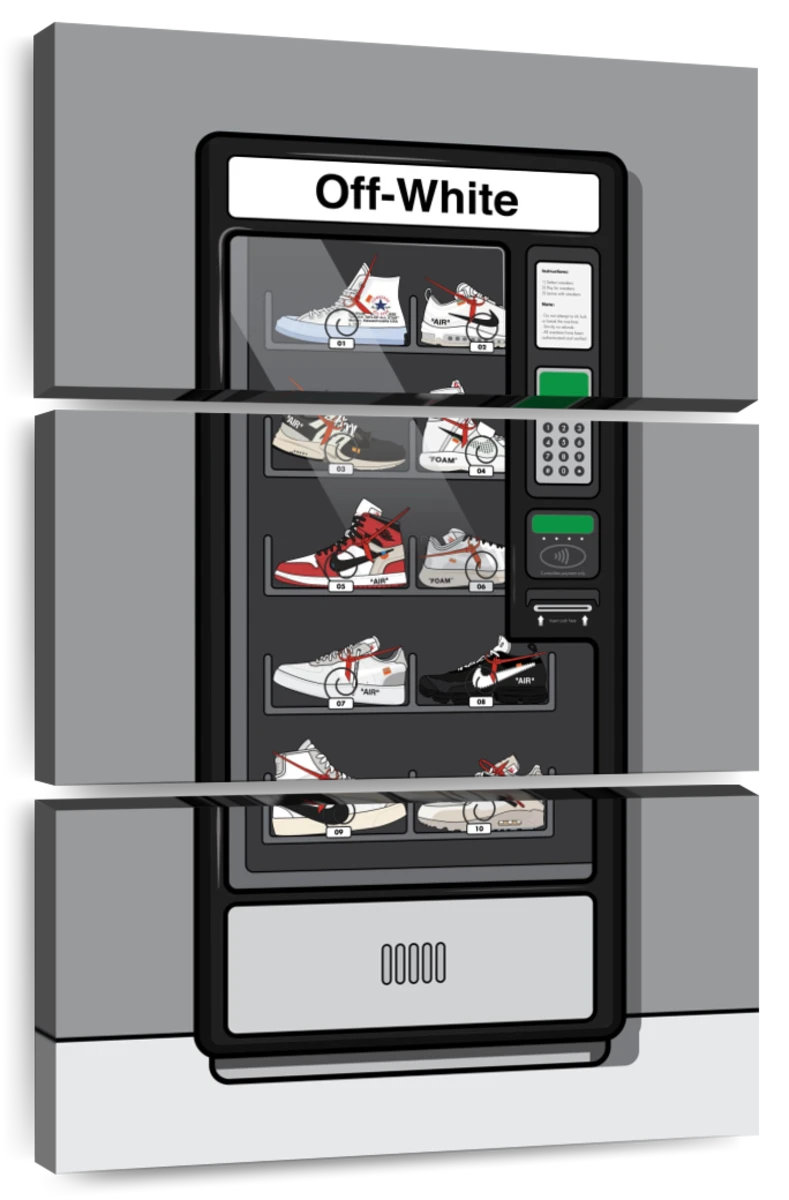Elephant Stock Off White Sneaker Vending Machine | Wayfair