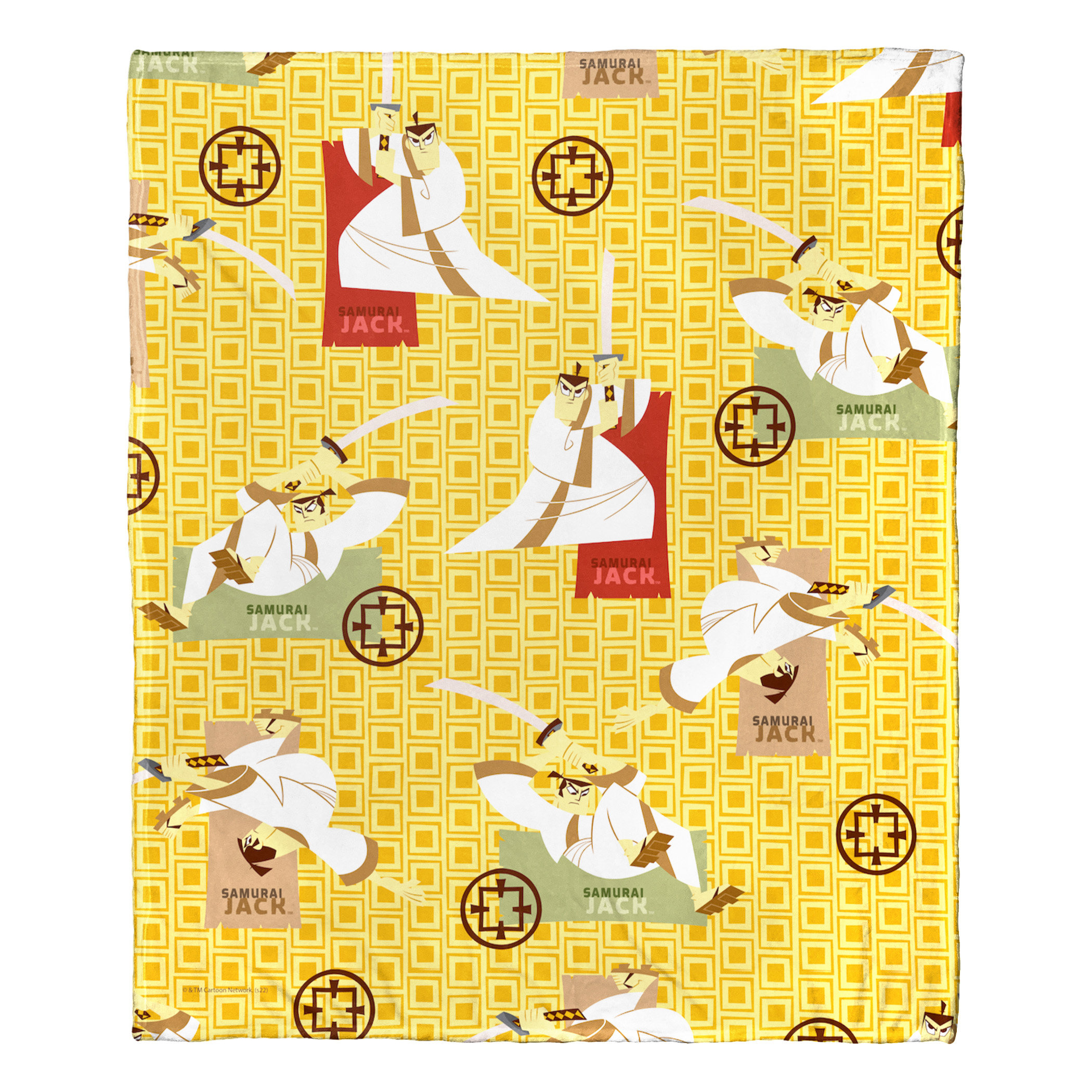Northwest Cartoon Network's Samurai Jack Fighting Jack Throw | Wayfair