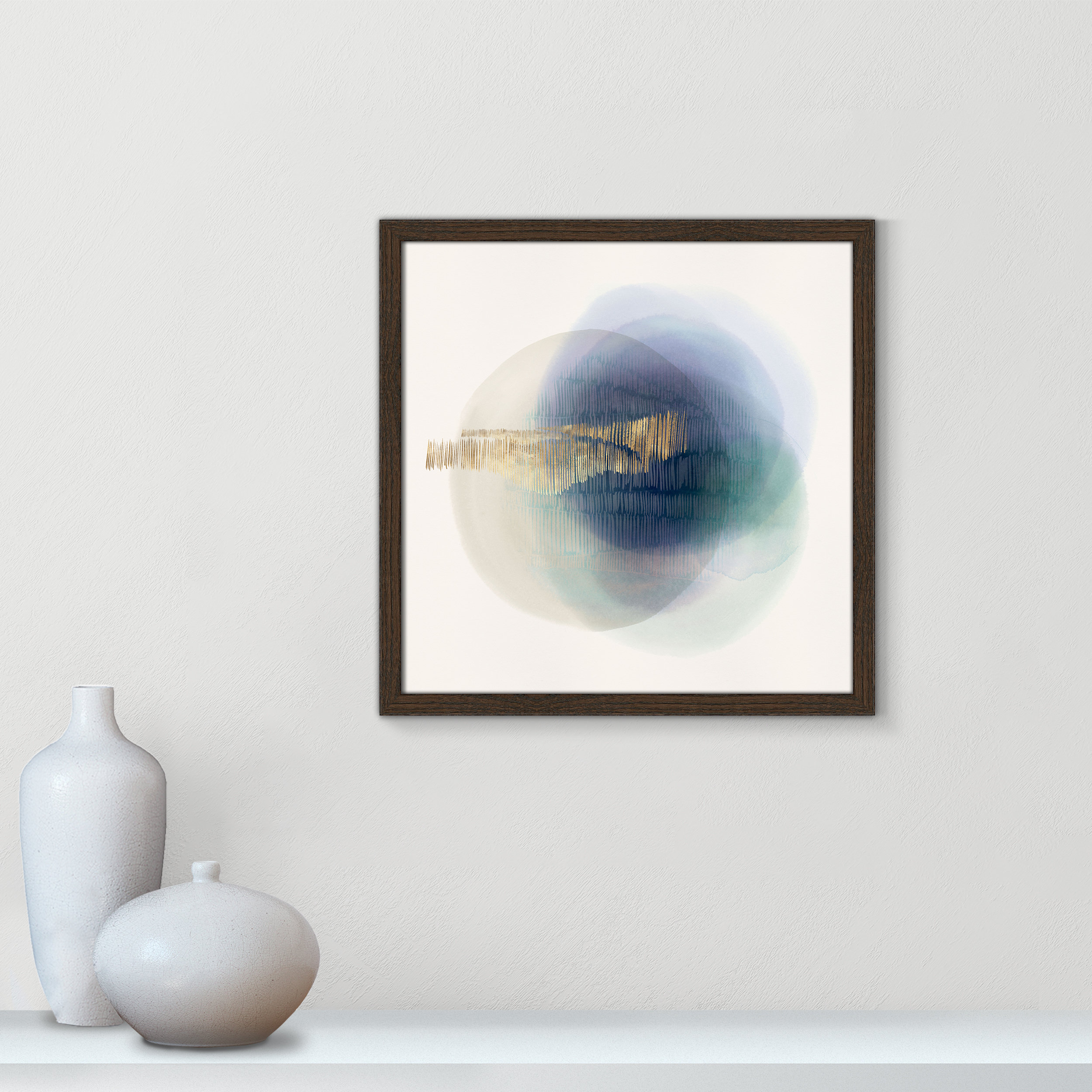 Casa Fine Arts Translucent Blue II Print by Casa Fine Arts | Wayfair