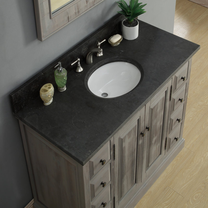 InFurniture 49" Single Bathroom Vanity Set | Wayfair