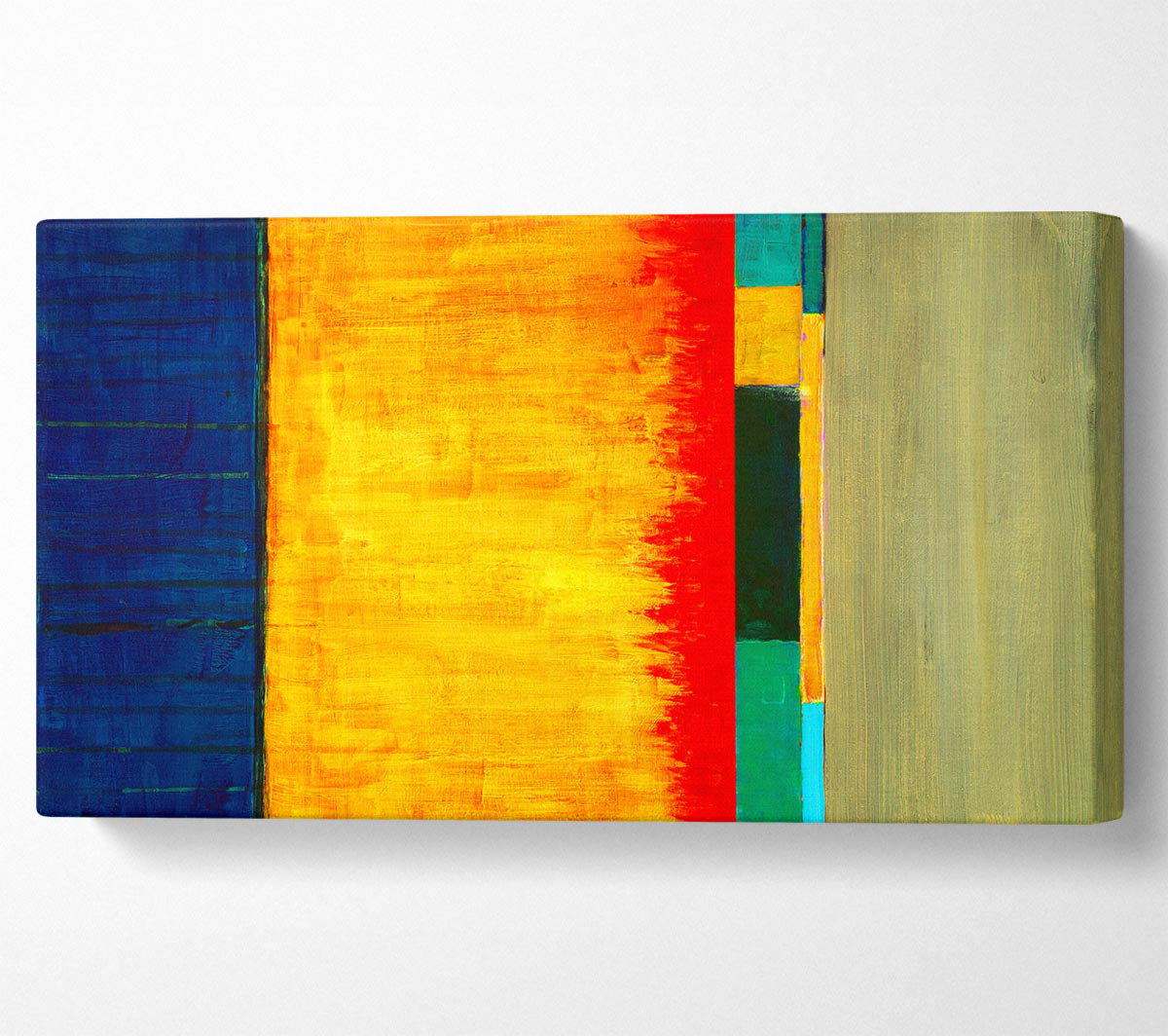 Ivy Bronx Calderin Fire Lines - Wrapped Canvas Art Prints | Wayfair.co.uk