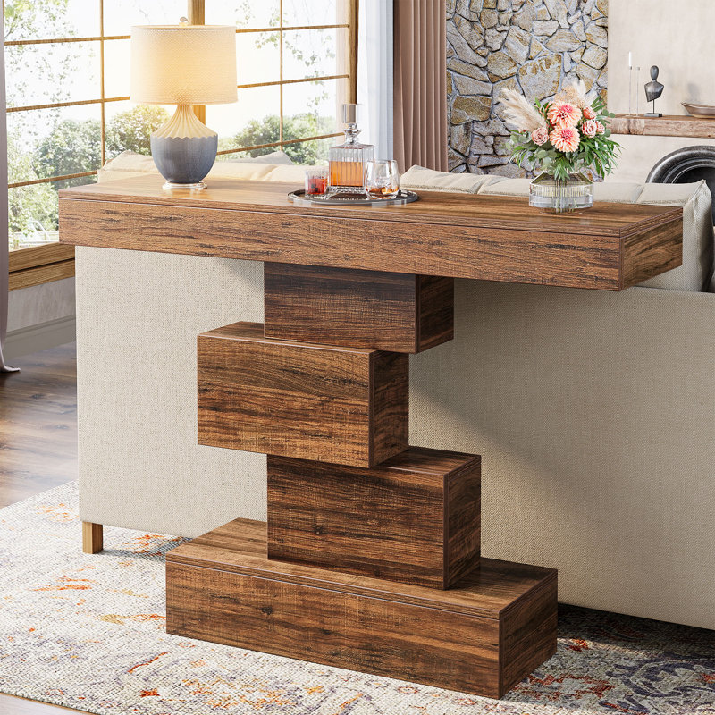 Millwood Pines 42.5" Wood Console Table | Wayfair