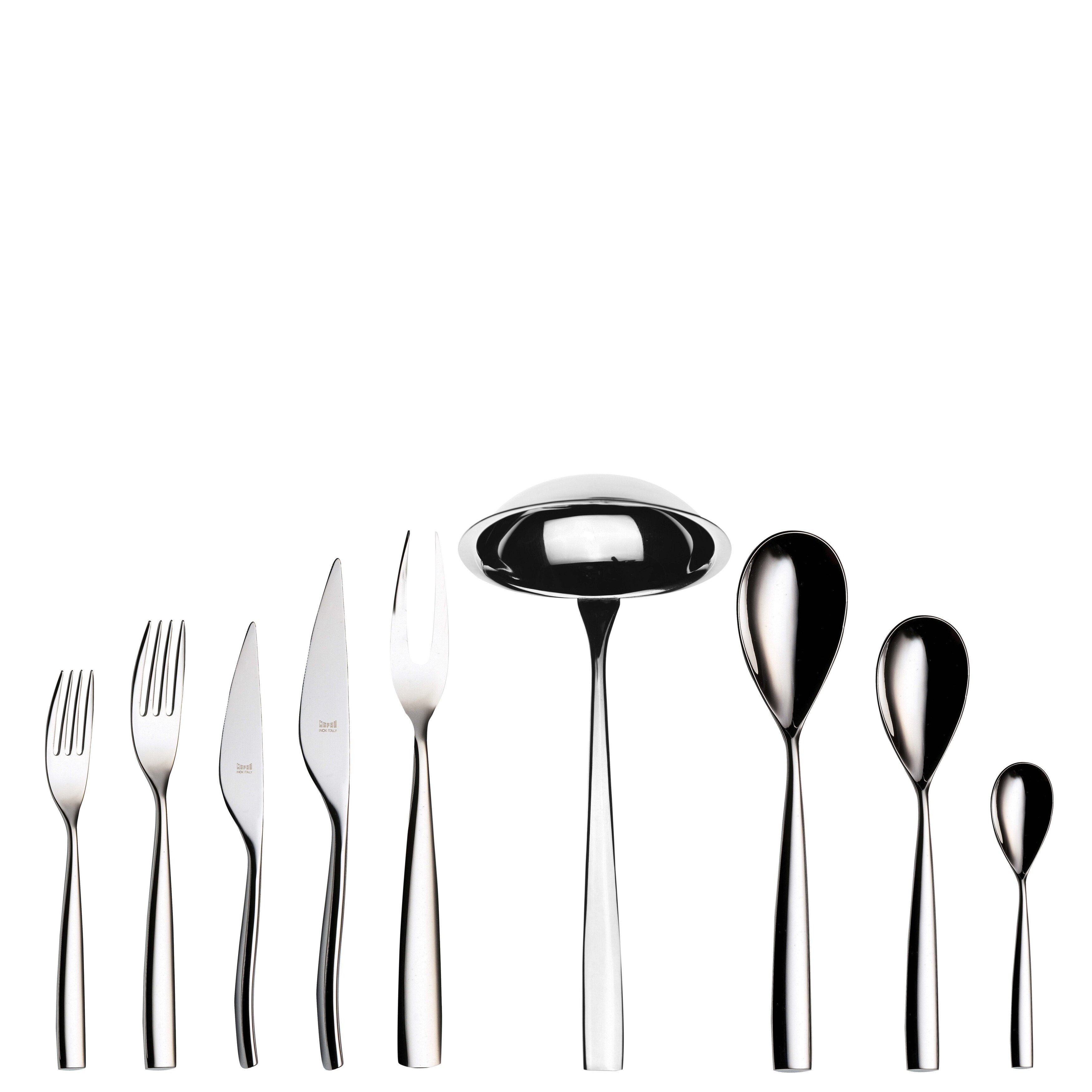 MEPRA Arte Flatware Set - 75 Pieces - Stainless Steel | Wayfair