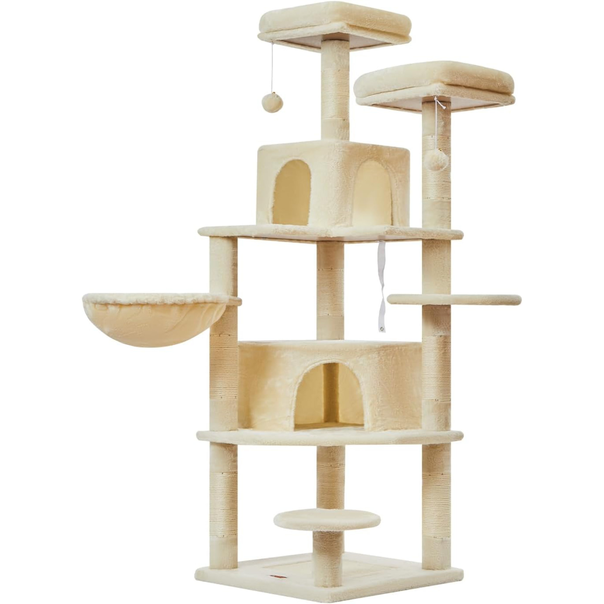 Tucker Murphy Pet™ Cat Tree, 60.6-Inch Cat Tower For Indoor Cats Large ...