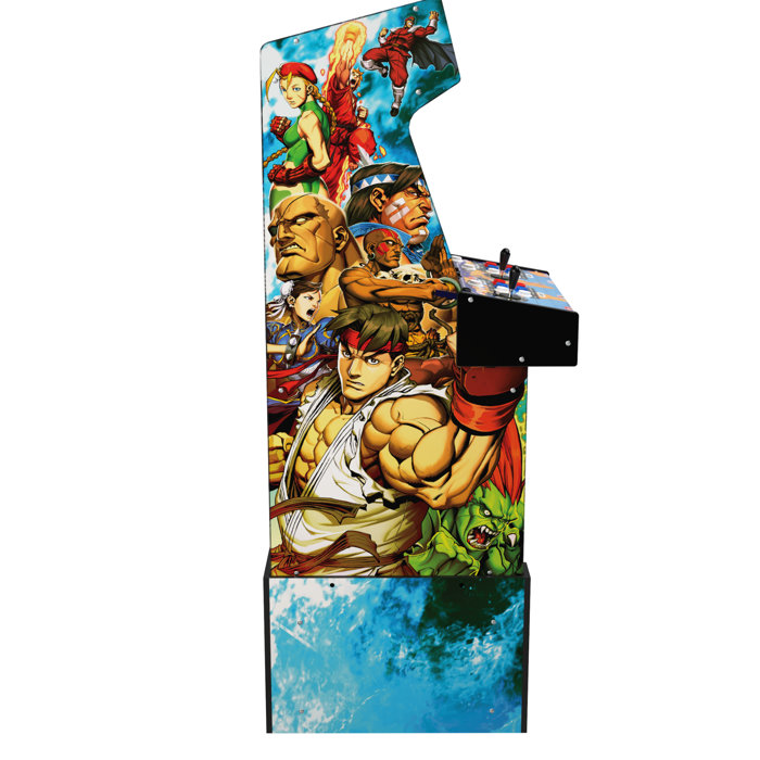 Arcade 1Up Capcom Legacy 35th Anniversary Arcade Game 14-n-1 Shinku ...