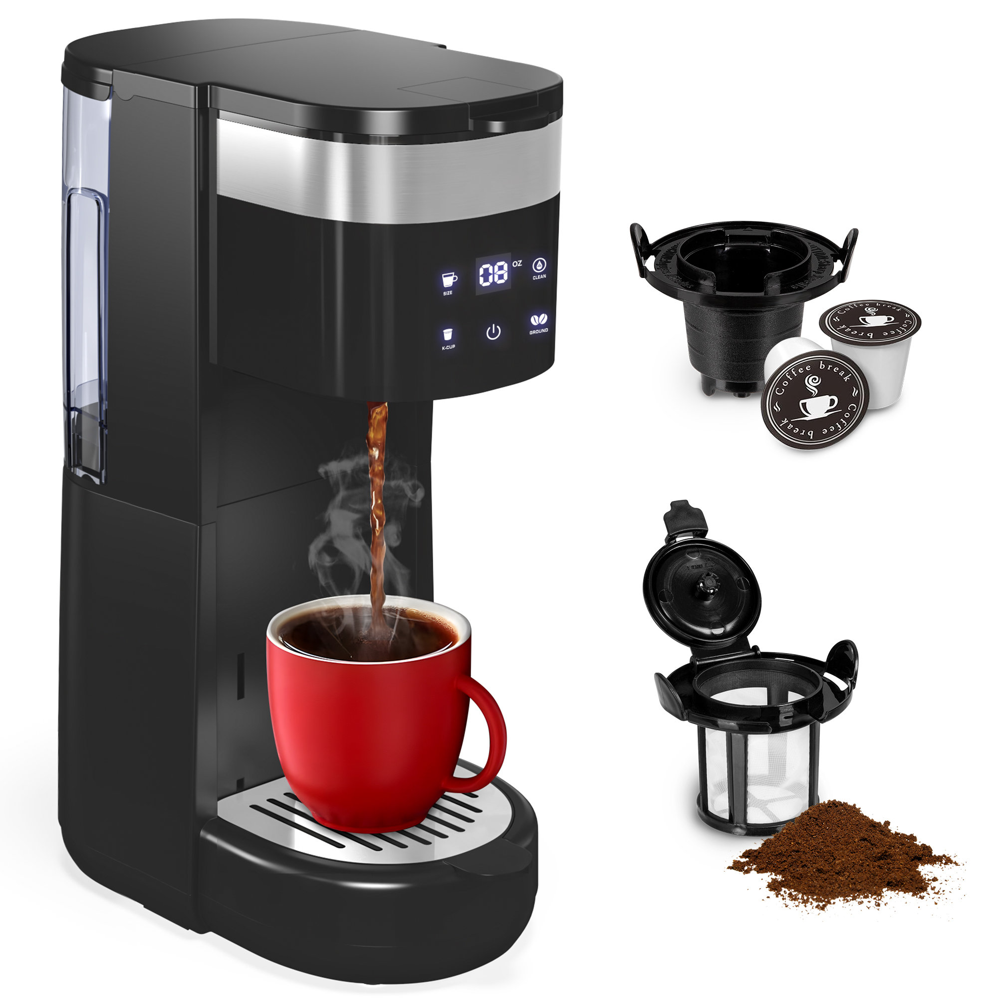 Sunvivi Smart Coffee Maker With Touch Controls | Wayfair
