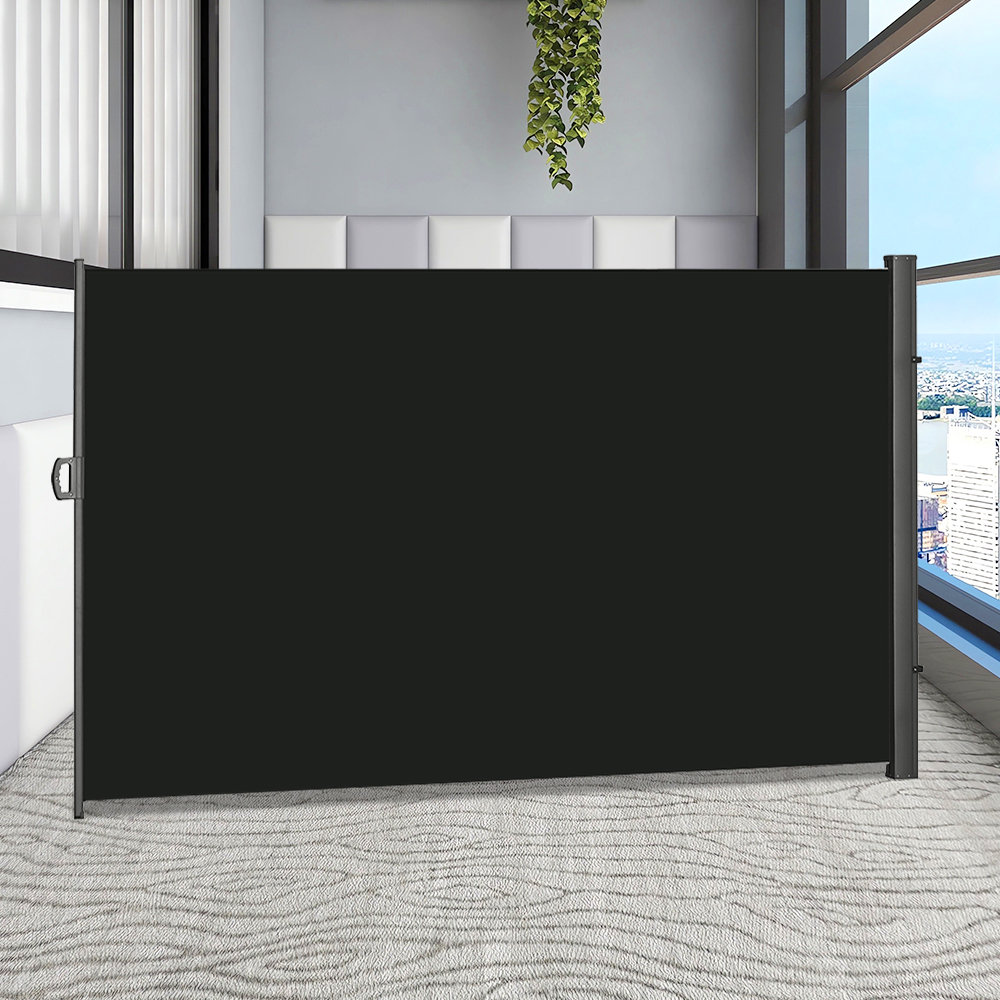 Engdash 1'' W x 78.75'' D Polyester Cover Retractable Patio Awning ...