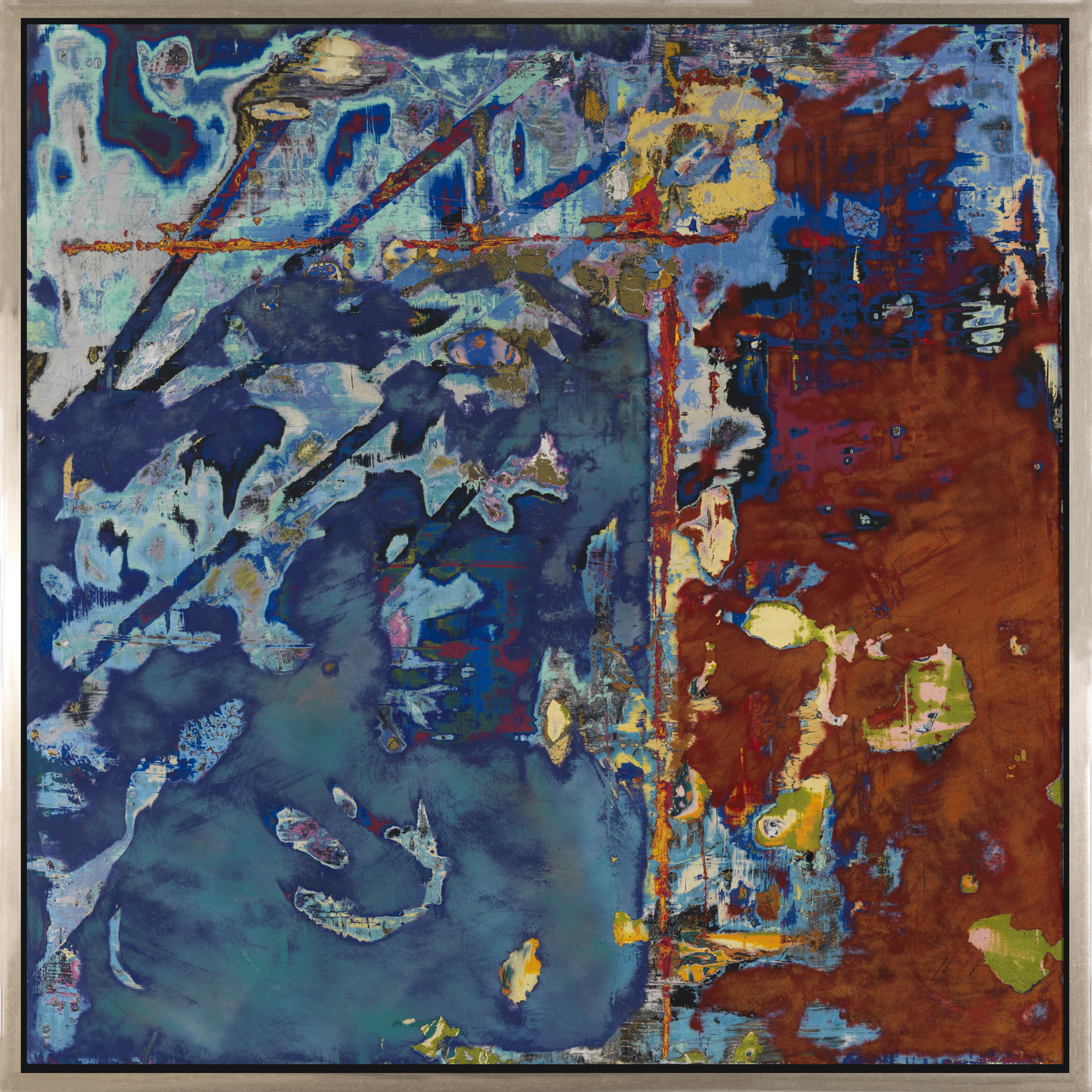 CHC Art, Inc. Of Two Minds - Floater Frame Painting on Canvas | Wayfair