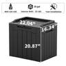 Devoko 32 Gallon Water Resistant Lockable Deck Box With Seat & Reviews ...