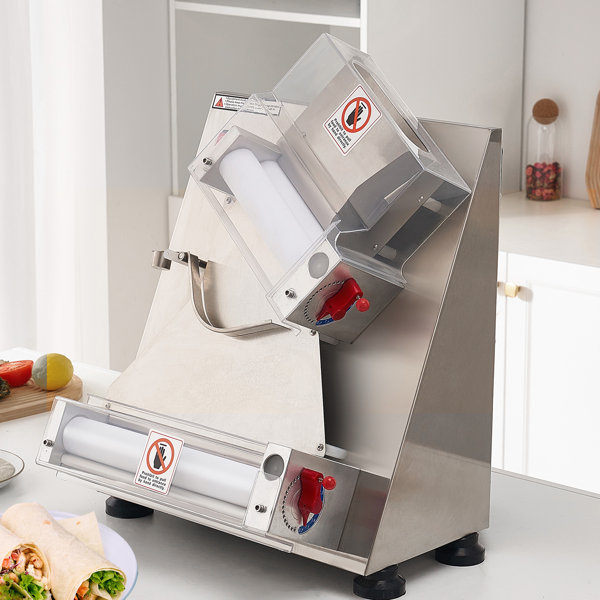 VEVOR Pizza Dough Roller Sheeter 3-12 Inch Automatic Commercial Pizza ...