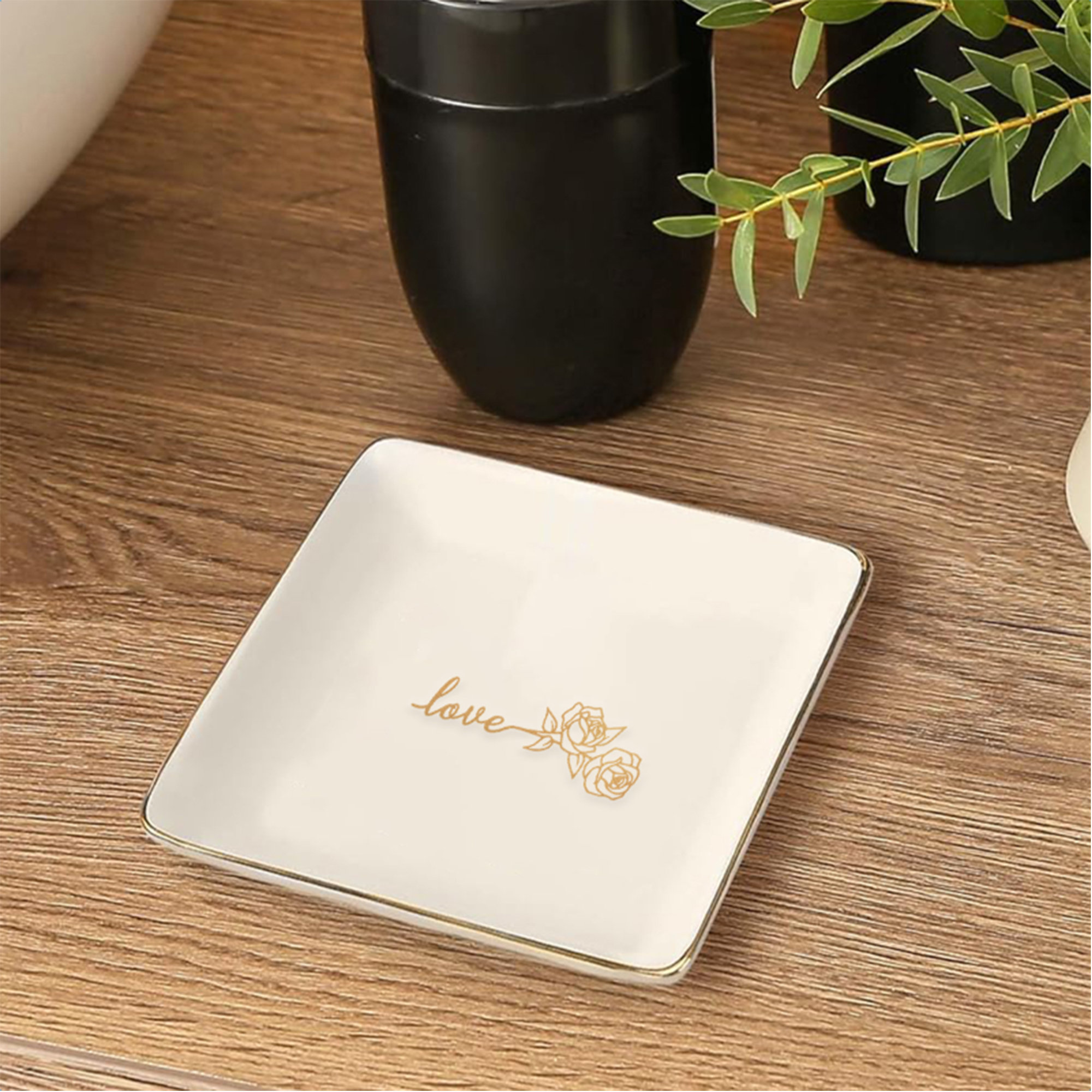 Ebern Designs Plateau de bibelot esthétique meilleur ami sœur, joyeux ...