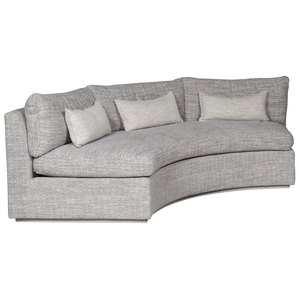 Vanguard Furniture Boyden Bench Seat Curved Quarter Turn | Wayfair