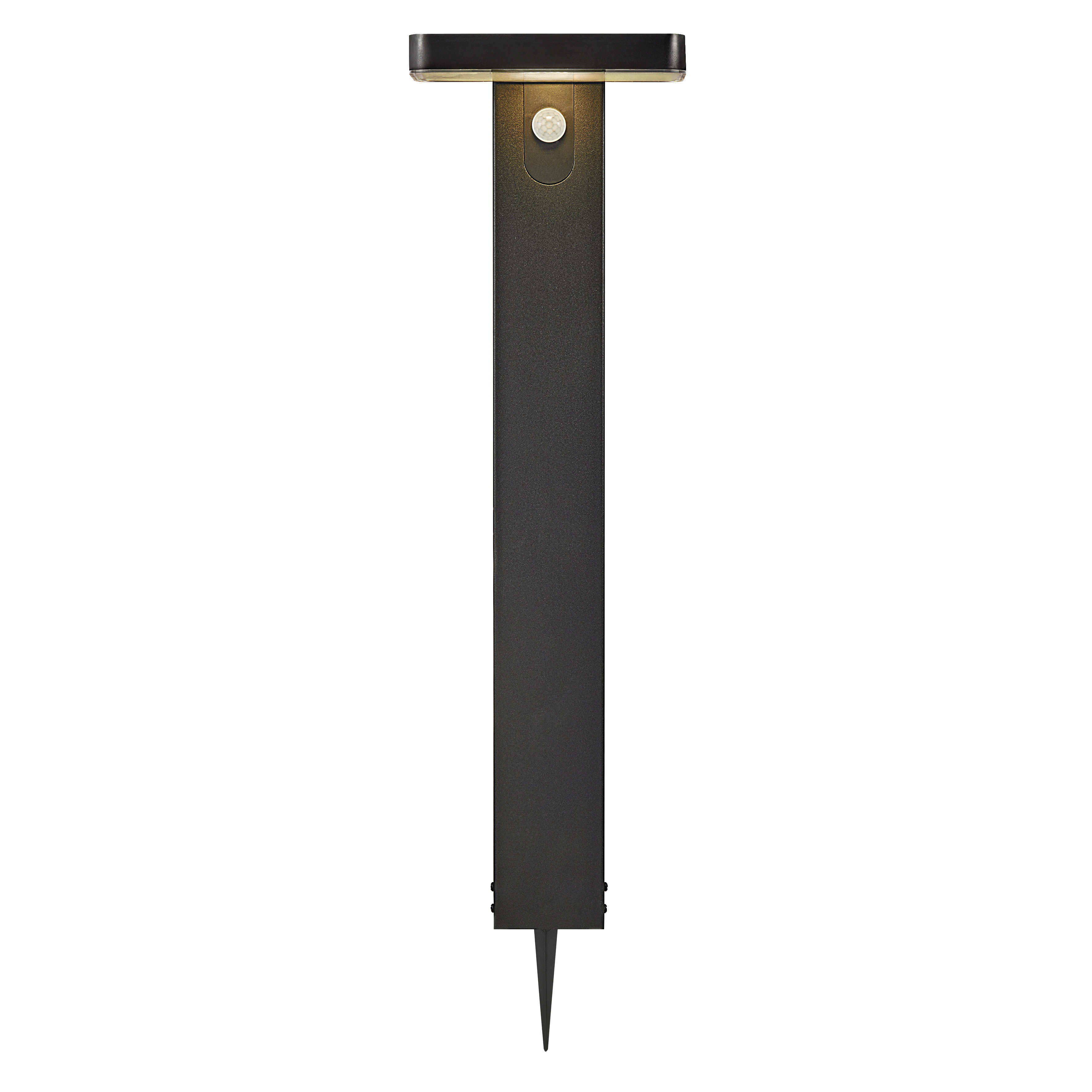 17 Stories Tatym Black Solar Powered Metal Pathway Lights | Wayfair.co.uk