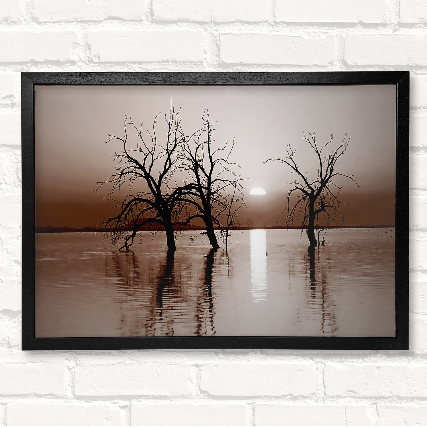 ClassicLiving Chocolate River Tree - Print | Wayfair.co.uk