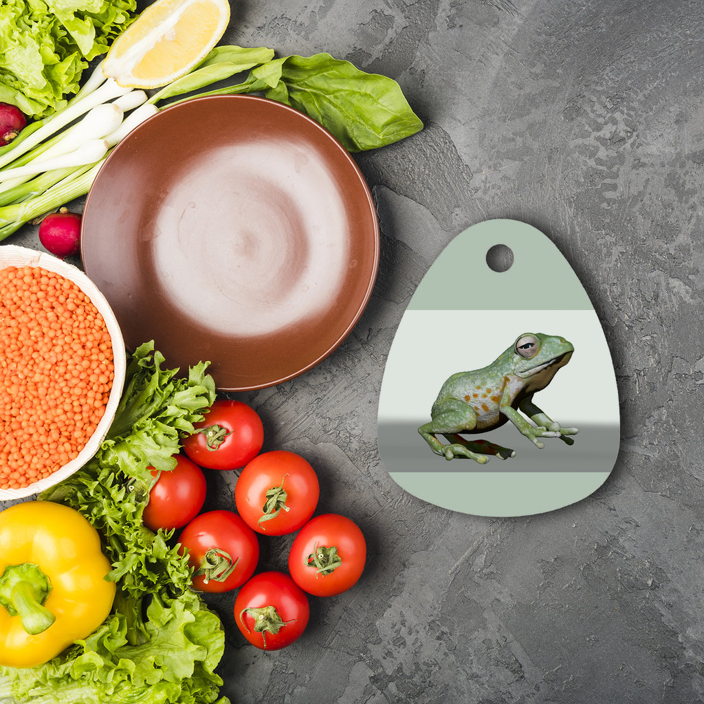 Marick Booster Cg Frog Character Sublimation Glass Cutting Board | Wayfair