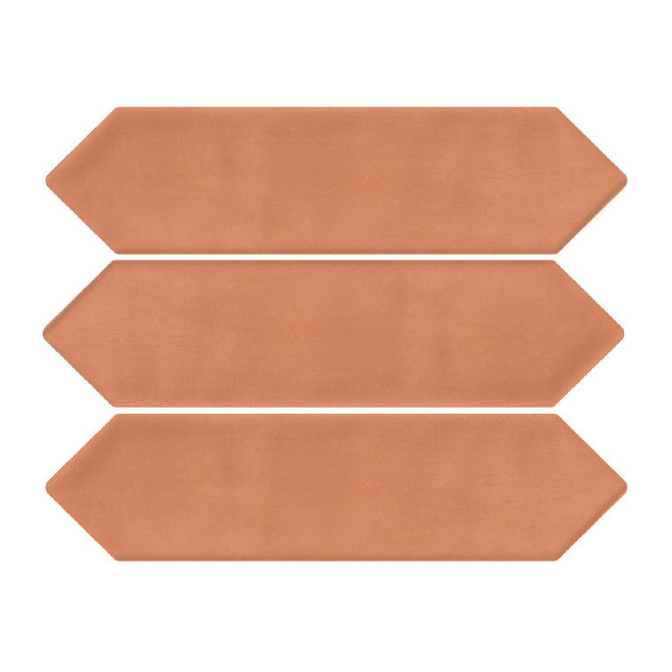 Giorbello Glazed Ceramic Picket Subway Tile 3" x 12"- Glossy | Wayfair