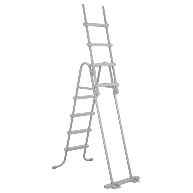 Bestway: Flip & Lock - 48" Pool Ladder -For Above Ground Swimming Pools ...