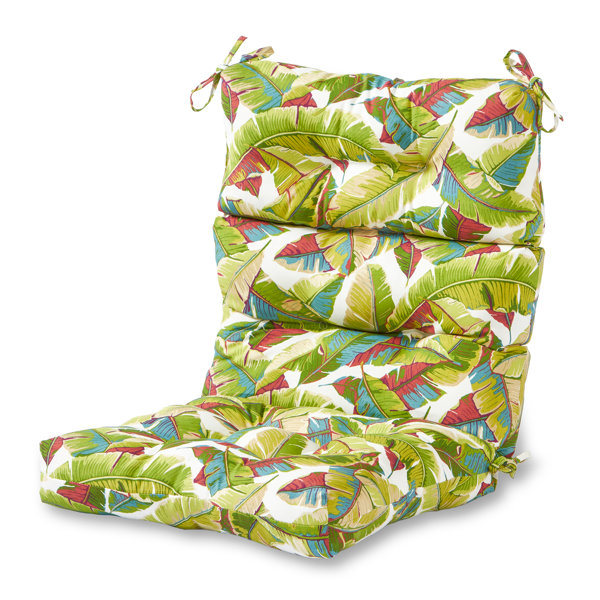 Beachcrest Home Lester Outdoor High Back Chair Cushion & Reviews | Wayfair