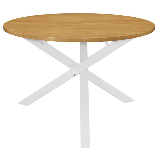 Latitude Run White Dining Table, 120X75 Cm, MDF - Modern And Practical ...