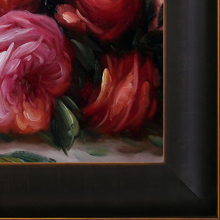 Vault W Artwork Discarded Roses On Canvas by Pierre-Auguste Renoir ...