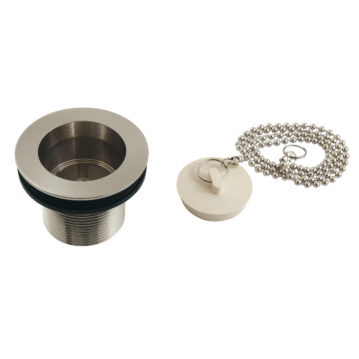 Kingston Brass Made To Match 1-1/2-Inch Chain and Stopper Tub Drain ...