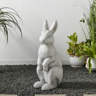Trinx Zachary MGO Standing Rabbit Garden Statue & Reviews | Wayfair