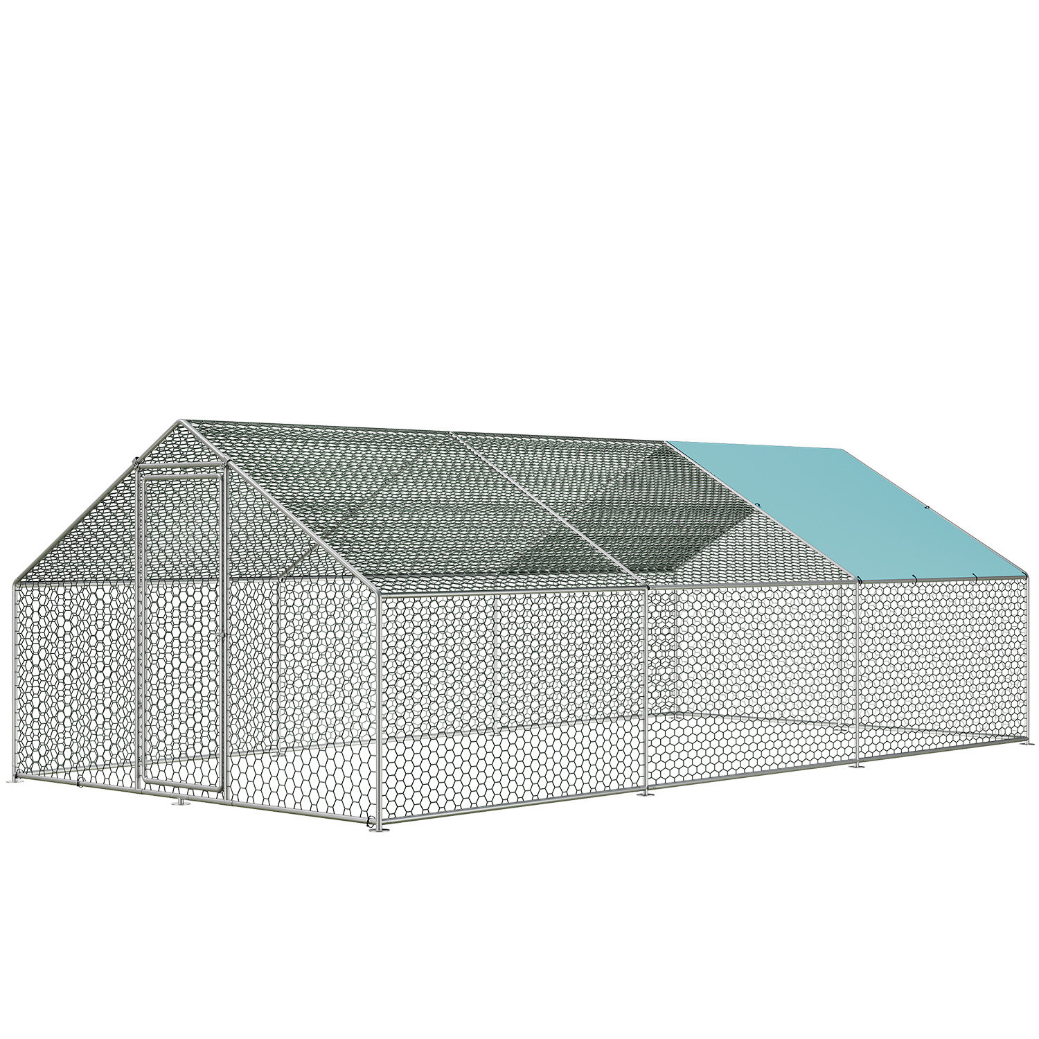 Archie & Oscar™ Dog Kennel Quail Cage Duck House Large Chicken Coop ...