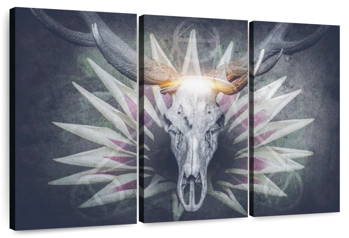 Trinx Hitzel Devil Deer Skull | Wayfair