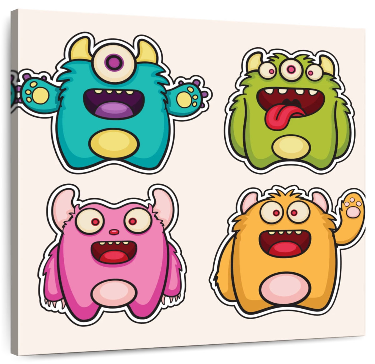 Zoomie Kids Ashelle Baby Monsters Hello - Wayfair Canada