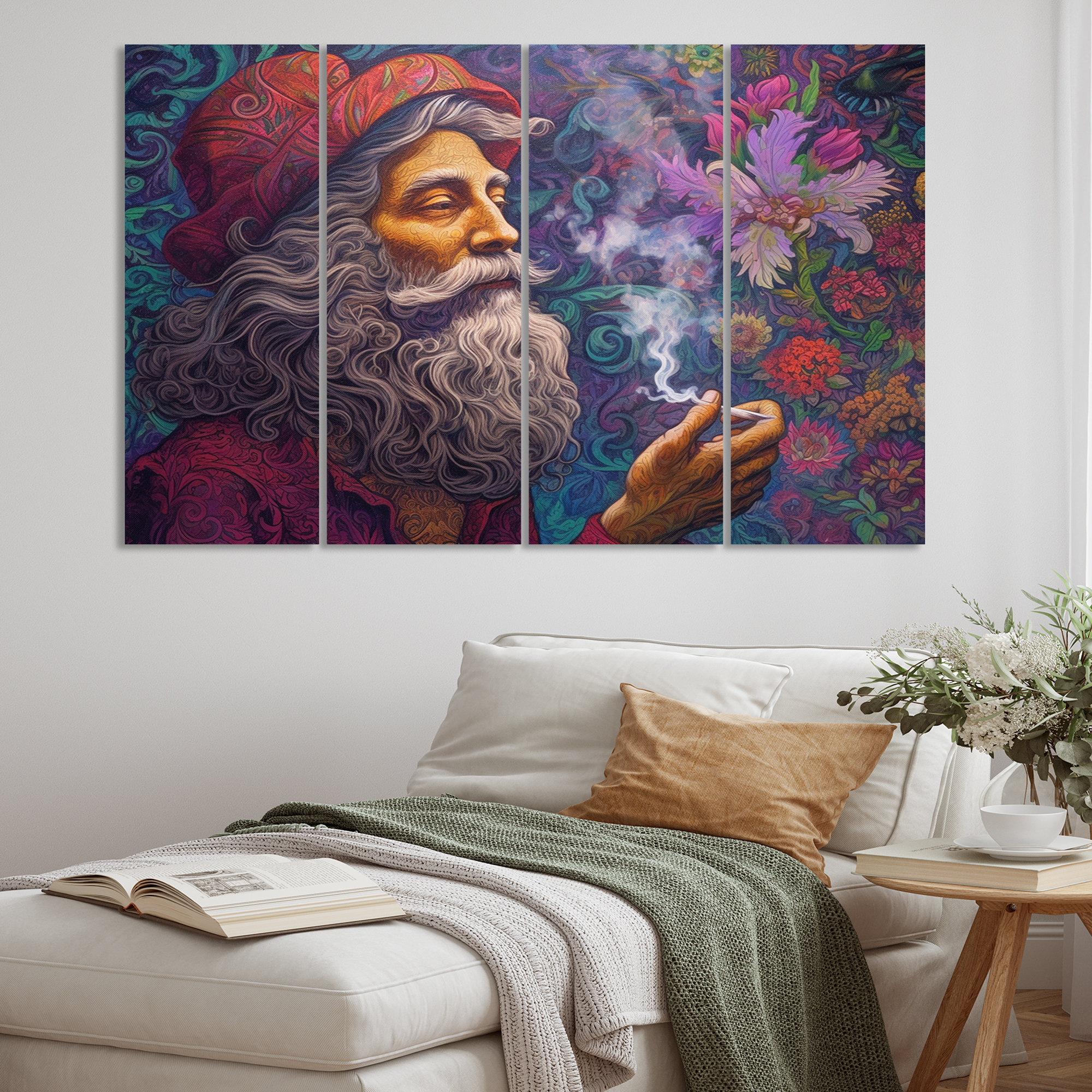 Charlton Home® Bliss Wisdom Of The Shaman II - Folk Religion Canvas ...