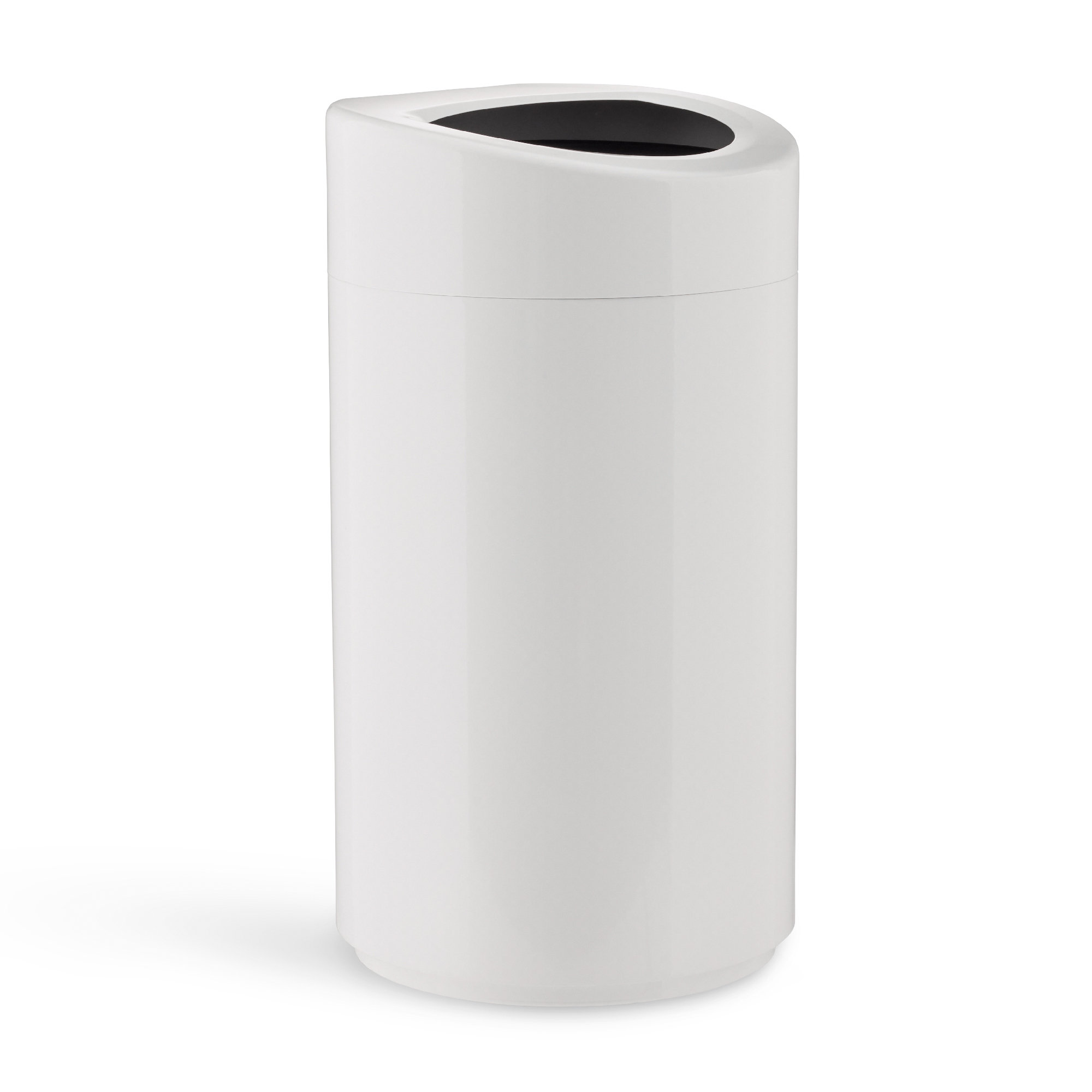 Safco Products Company SAFCO Steel Open Top Trash Cans, 14 Gallon & 30 ...