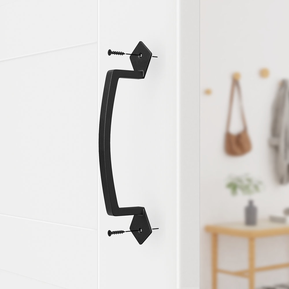 Watchmen 9'' Black Rustic Handle/Pull | Wayfair