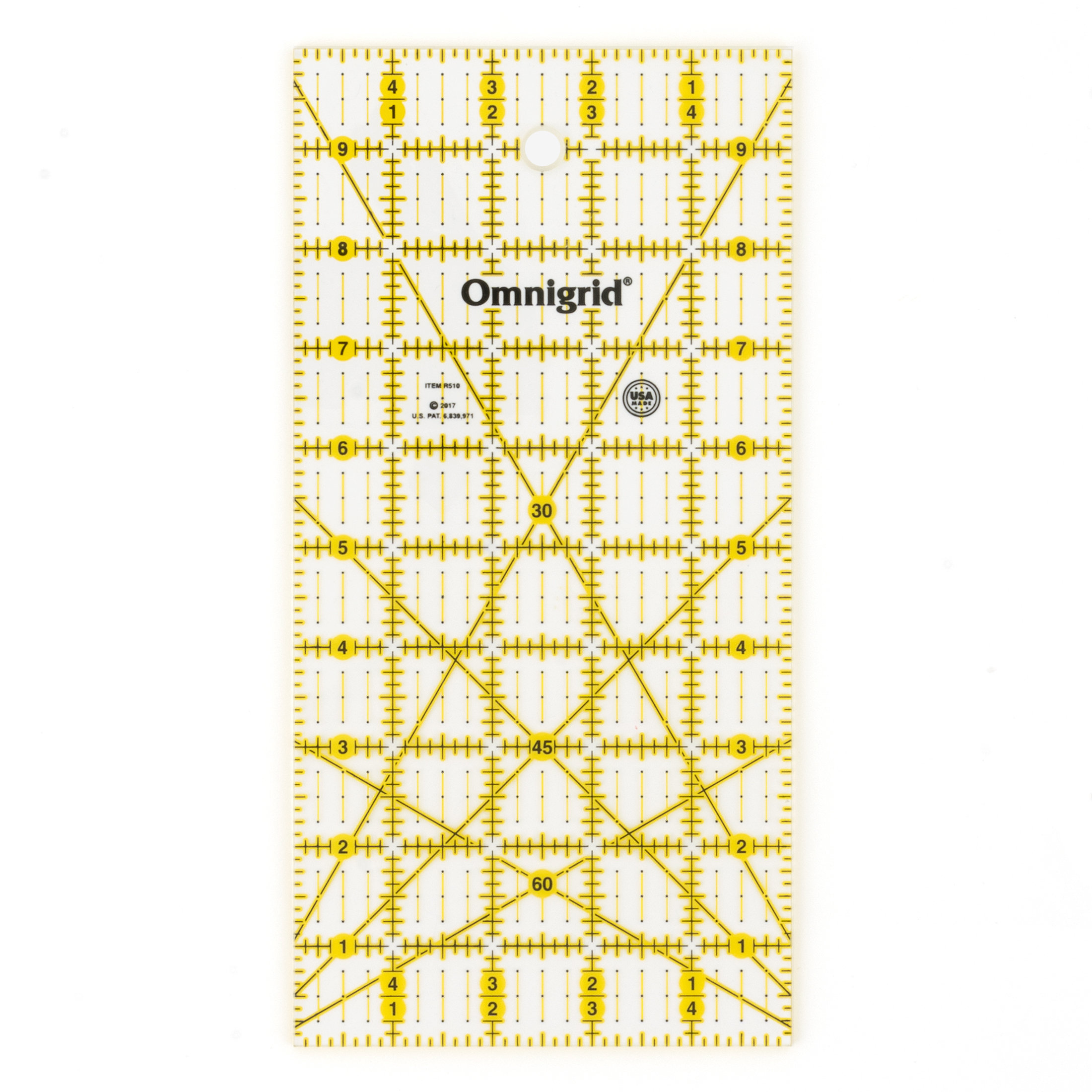 Omnigrid 5" x 10" Rectangle Quilting and Sewing Ruler | Wayfair