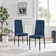 East Urban Home Pallo Button Tufting Fabric Luxury Dining Chairs ...