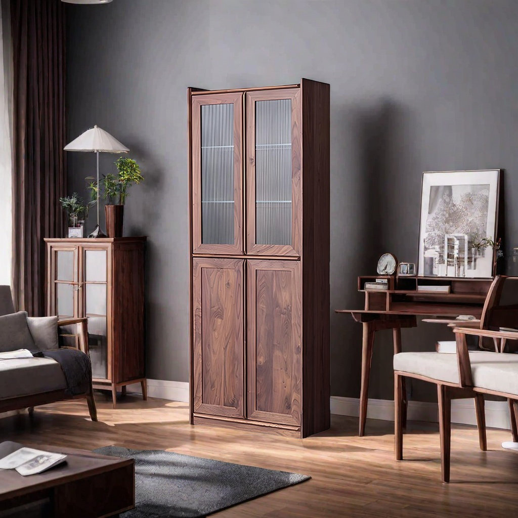 Parttlion Japanese style simple solid wood bookcase | Wayfair