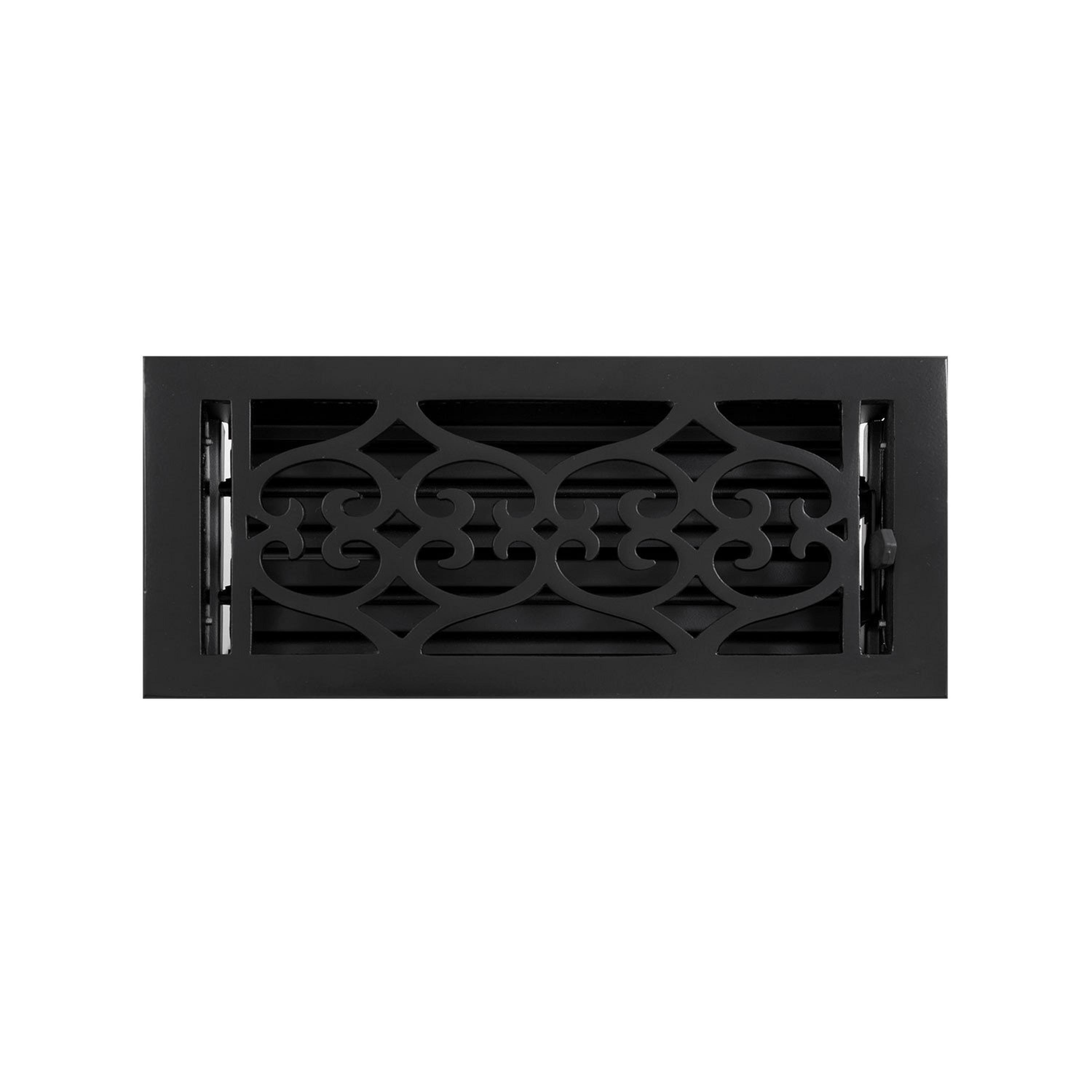 Signature Hardware Old Victorian Cast Iron Floor Register - Powder Coat ...