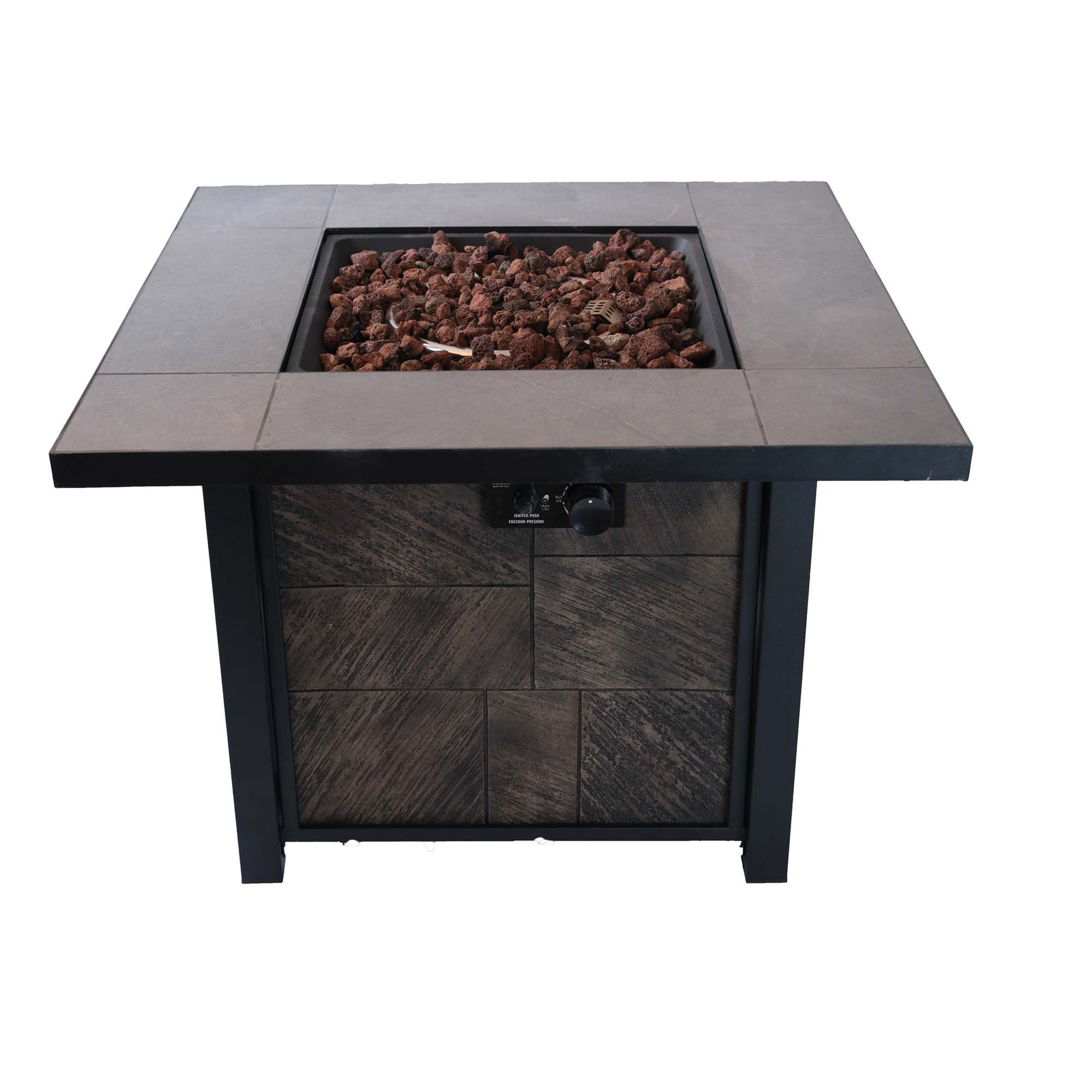Latitude Run® 50000 BTU,CSA Certification Square Gas Fire Table ...