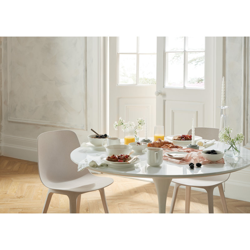 Denby Porcelain Classic White Set of 4 Pasta Bowls & Reviews | Wayfair