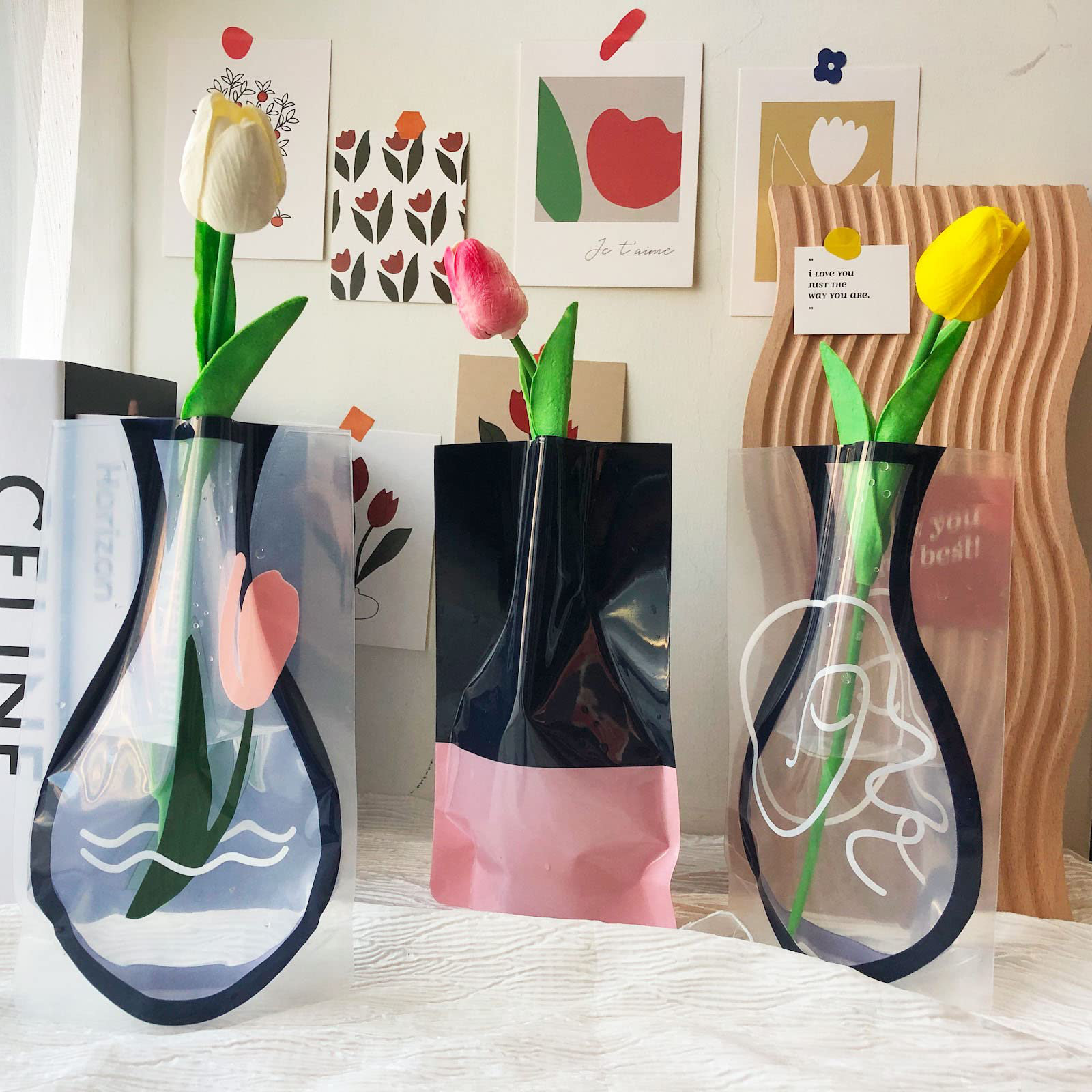 Wrought Studio™ Collapsible Flower Vase | Wayfair