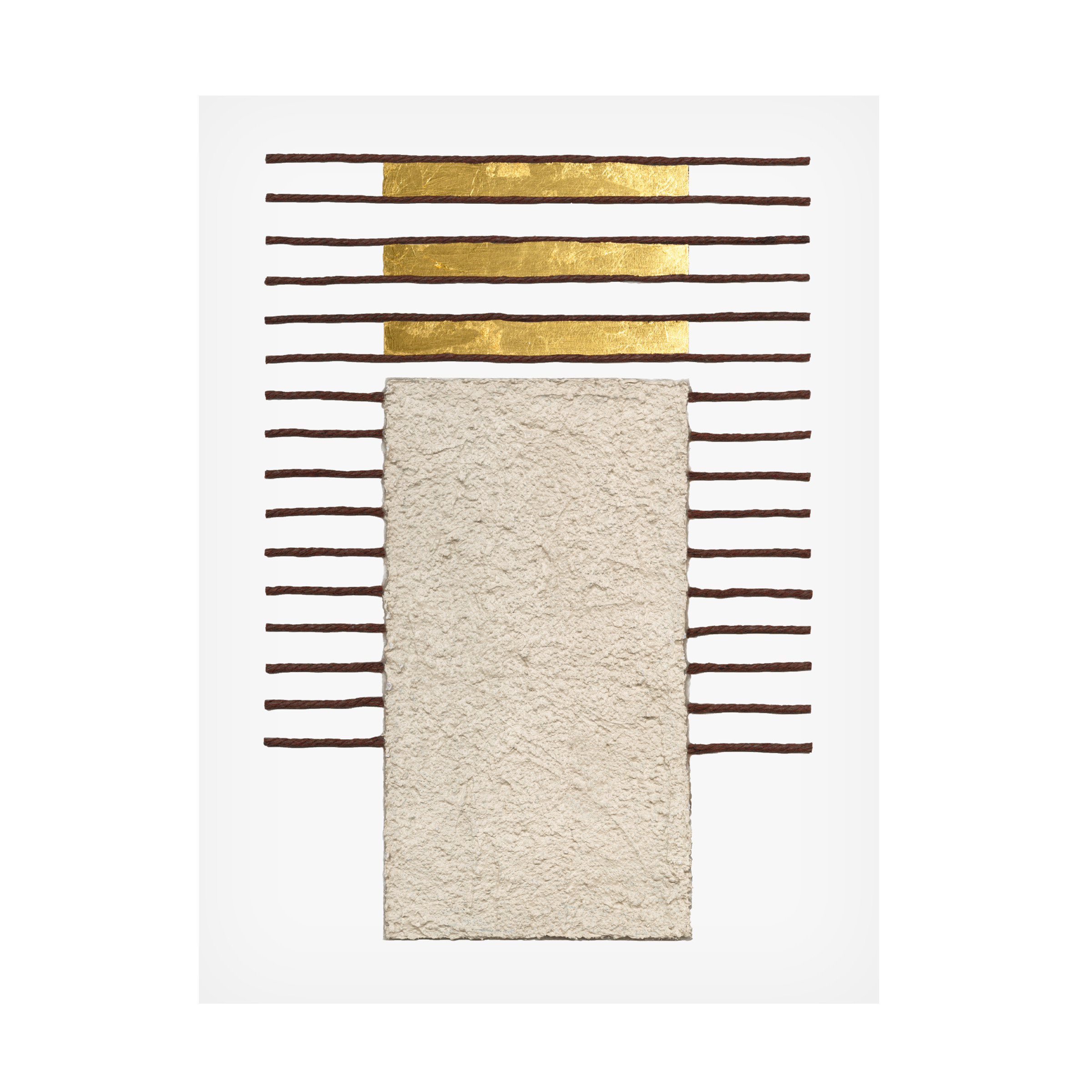 Trademark Fine Art Modern & Contemporary Monolithic Gold I by Alonzo ...