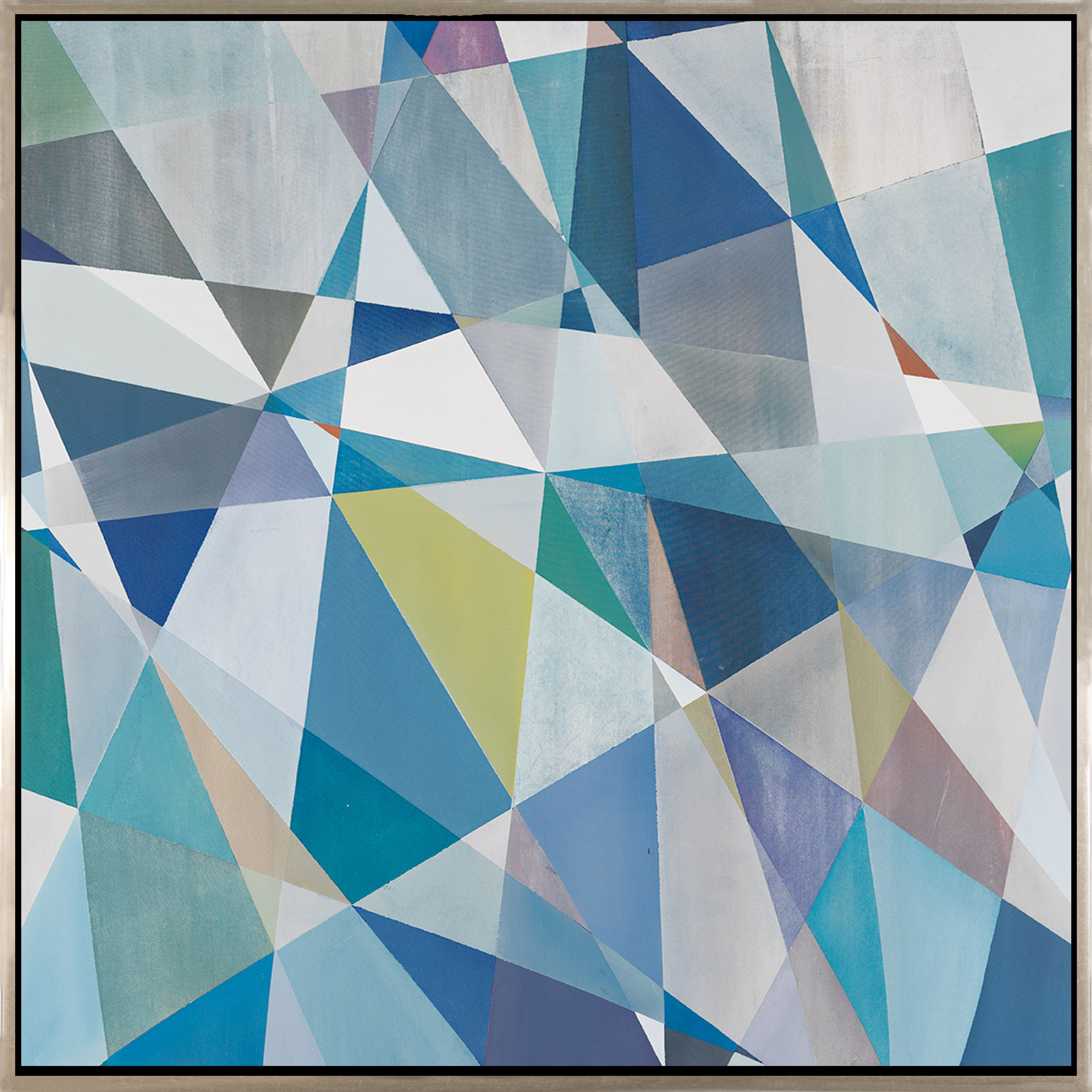 CHC Art, Inc. Diamonds In Your Eyes - Floater Frame Print on Canvas ...