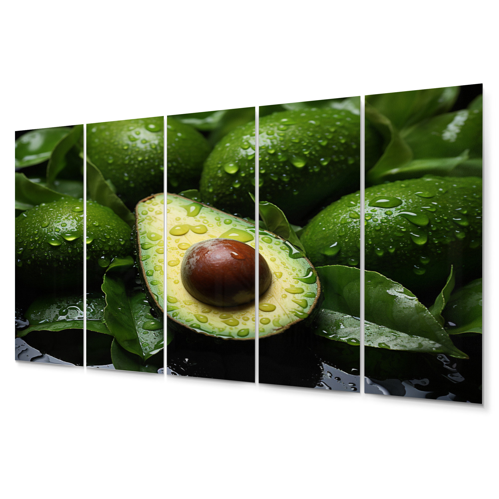 Ebern Designs Ripe Avocado IV - Fruits Metal Wall Decor Set - Wayfair ...