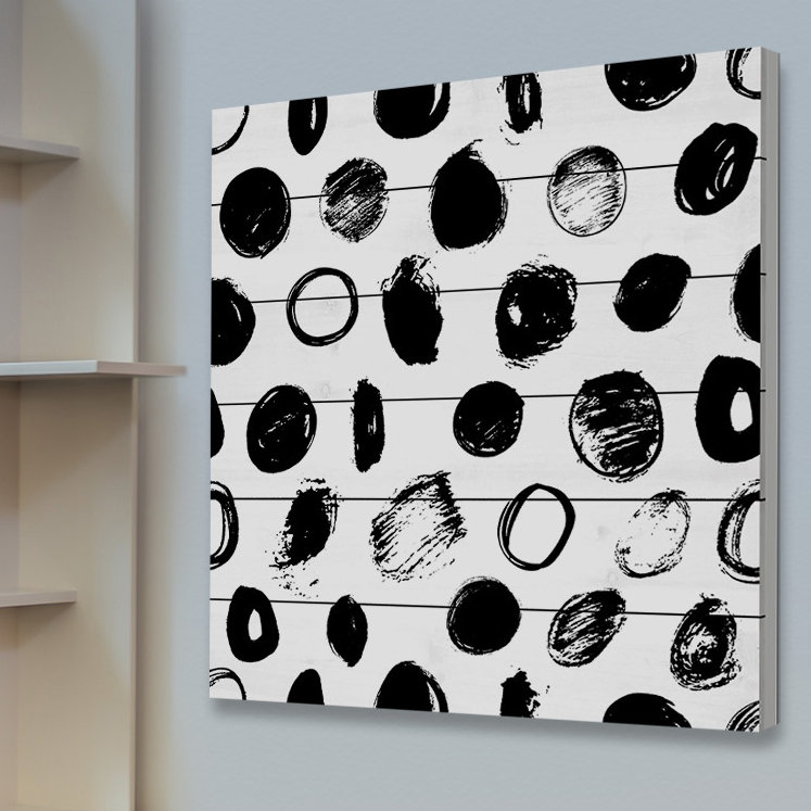 Marmont Hill 'Paranoia' Painting Print on White Wood | Wayfair