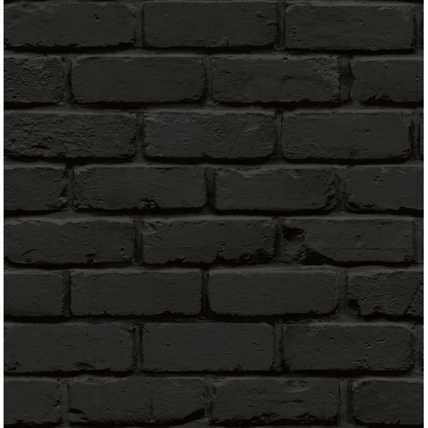 Trent Austin Design® Poitra Peel & Stick Brick Roll & Reviews | Wayfair