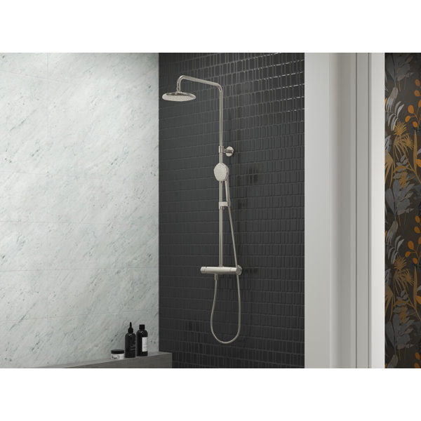 Kohler Occasion Two-Way Exposed Thermostatic Valve And Shower Column ...