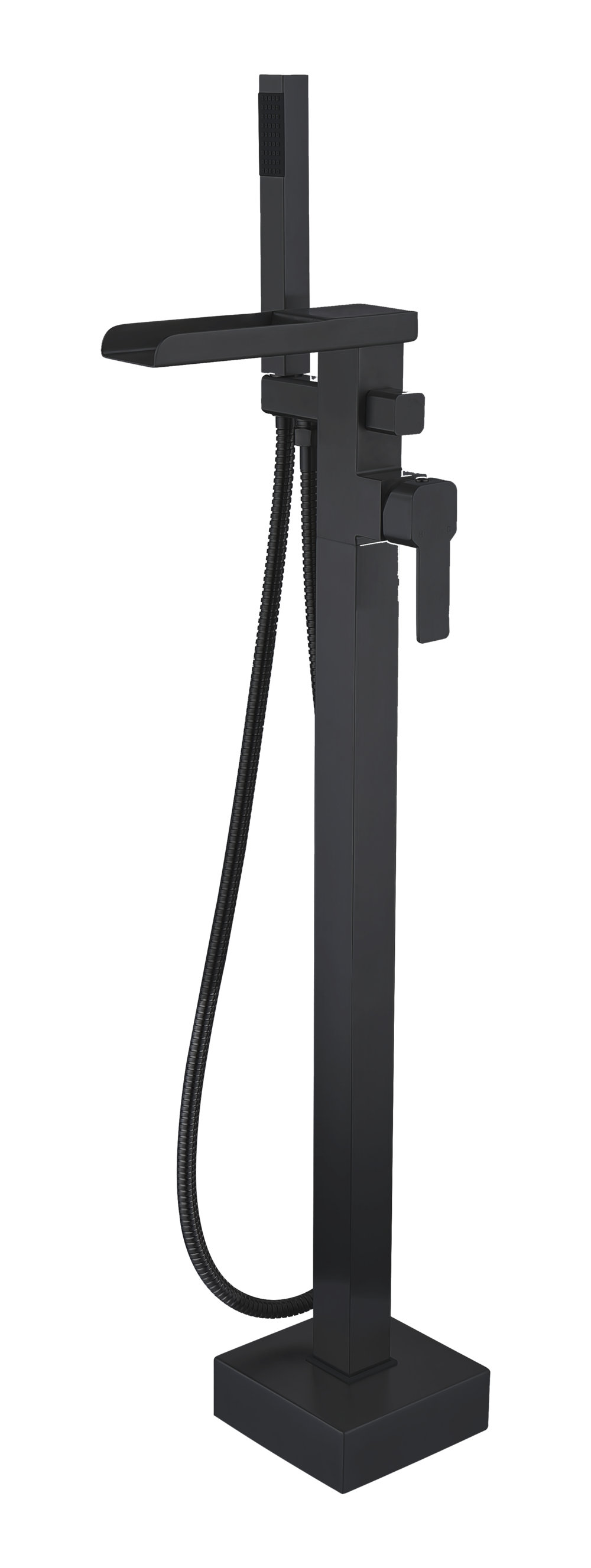 Averen Inc Kebo Double Handle Waterfall Faucet With Hand Shower ...