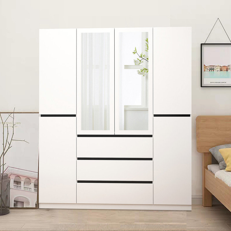 Latitude Run® Deah Wardrobe Armoire Closet,Large Wardrobe Cabinet with ...
