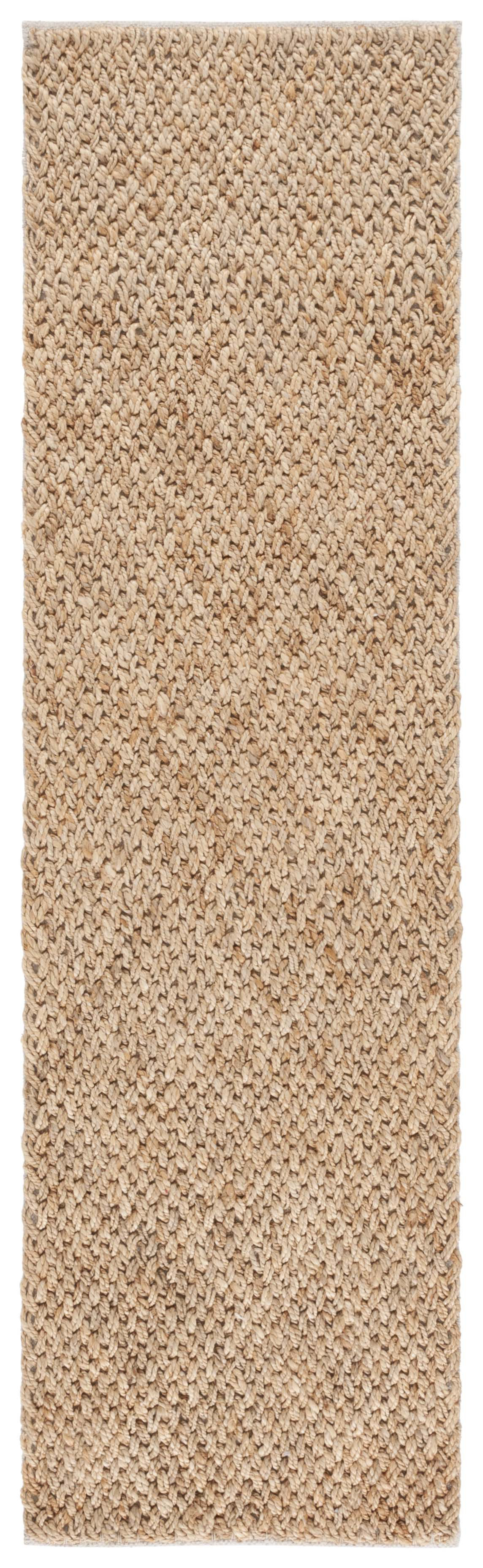 Ebern Designs Jilek Flatweave Jute & Cotton Solid Color Rug in Natural ...